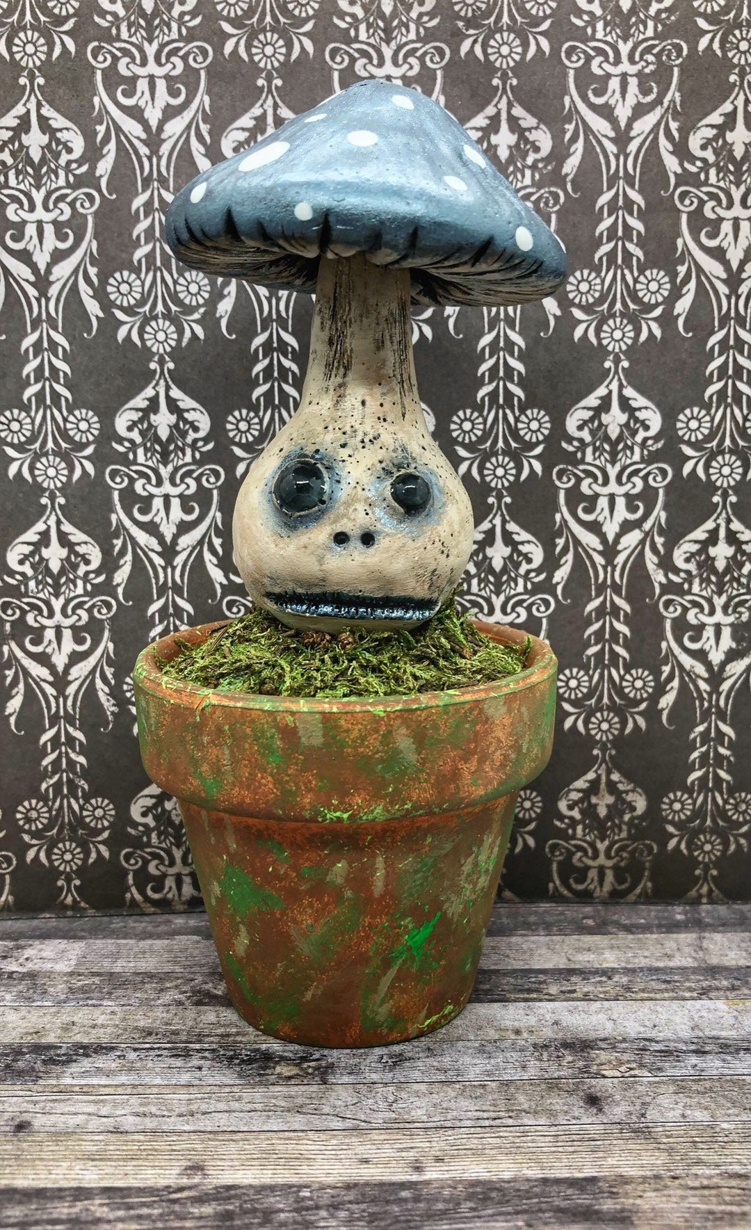 Creep Baby Studio™ Menacing Mushrooms™ Tim Burton Style - Etsy