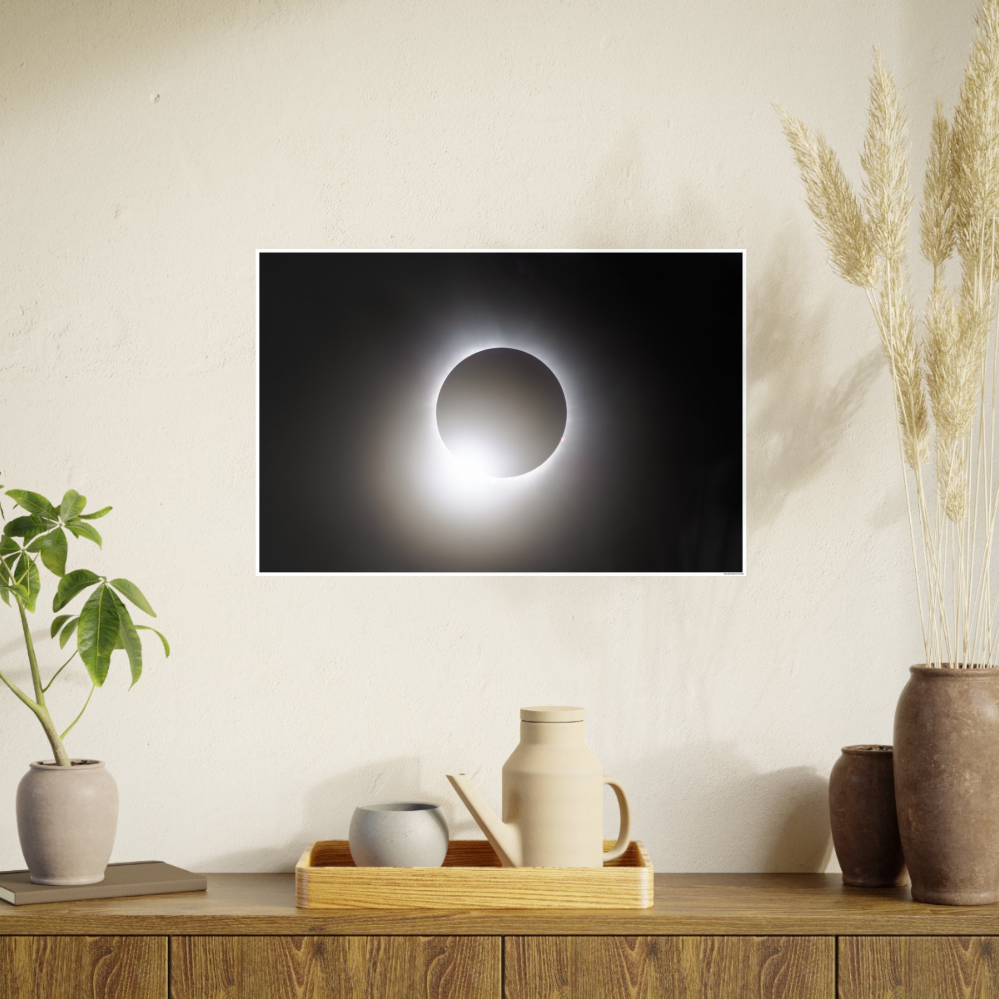 The End | Solar Eclipse Poster Photo Print - Etsy