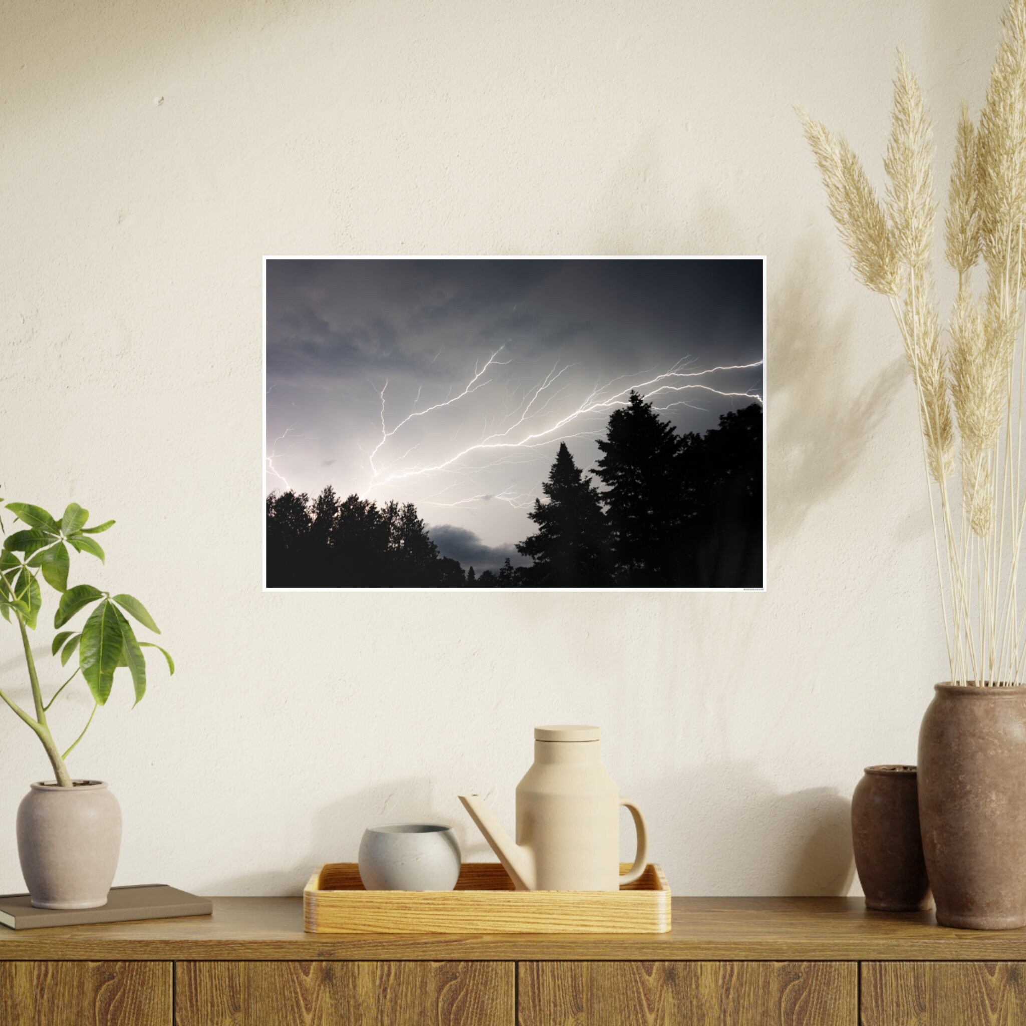 Lightning | Photo Poster Print - Etsy