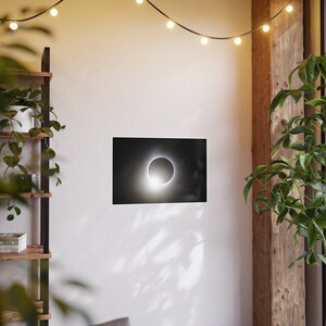 The End | Solar Eclipse Poster Photo Print - Etsy