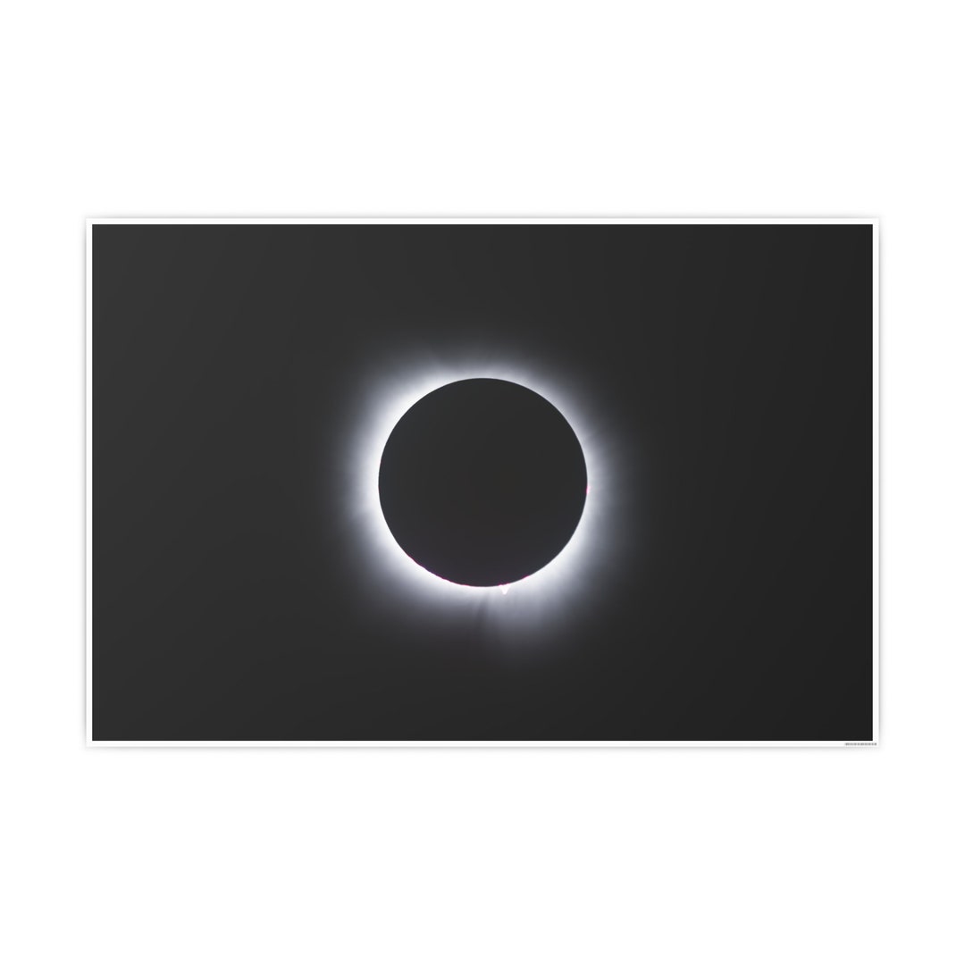Totality | Solar Eclipse Poster Photo Print - Etsy