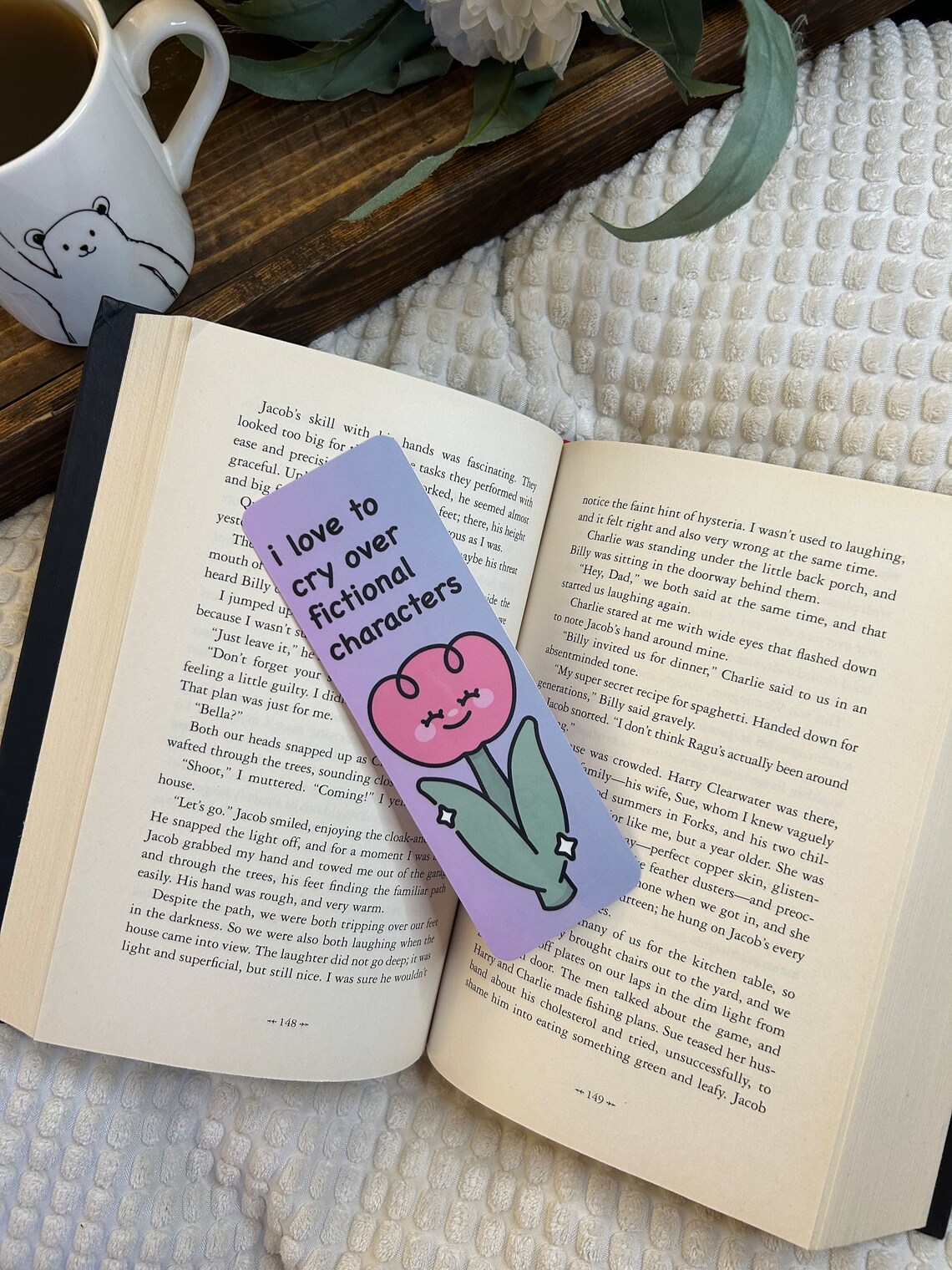 Fictional Characters Bookmark | Handmade Book Lover Gift - Etsy