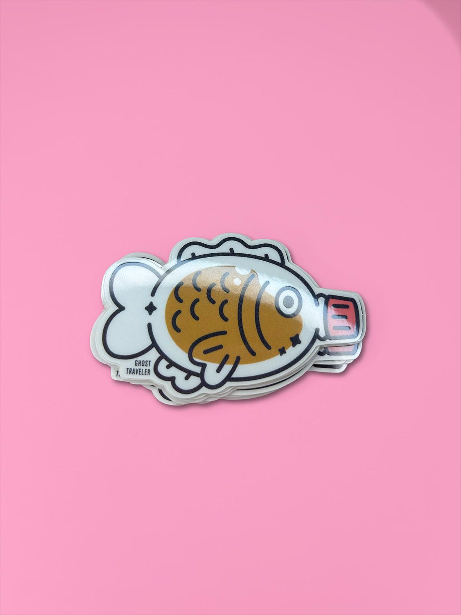 Soy Sauce Fish | Vinyl Transparent Sticker Gift | Japanese Food - Etsy