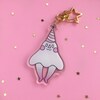 Japanese Crepe Holographic Double Sided Acrylic Keychain - Etsy