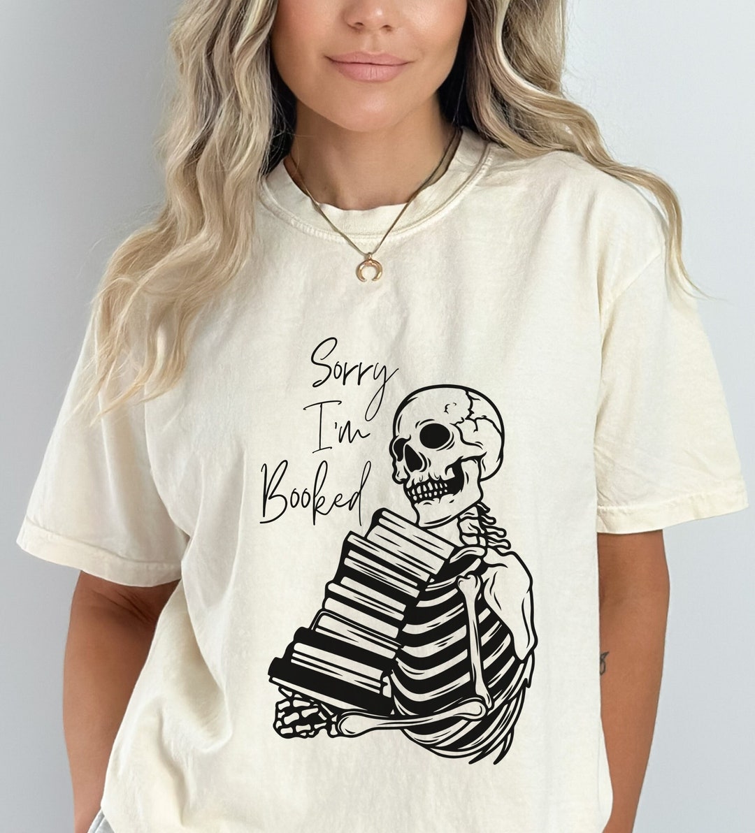 Funny Skeleton Halloween Shirt, Skeleton Shirt, Halloween Shirt, Book ...