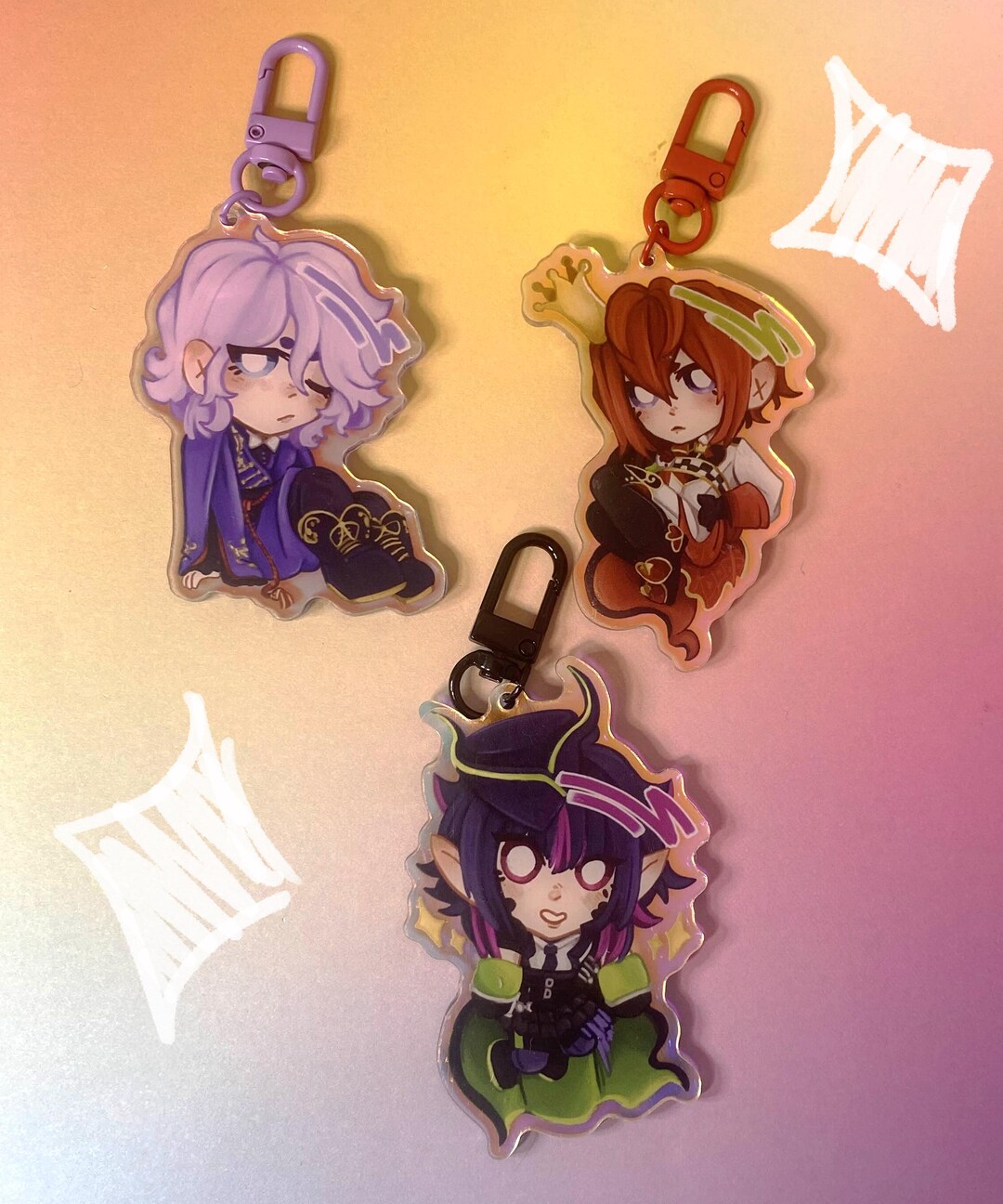 Twst - Dorm Uniforms Charms - Etsy