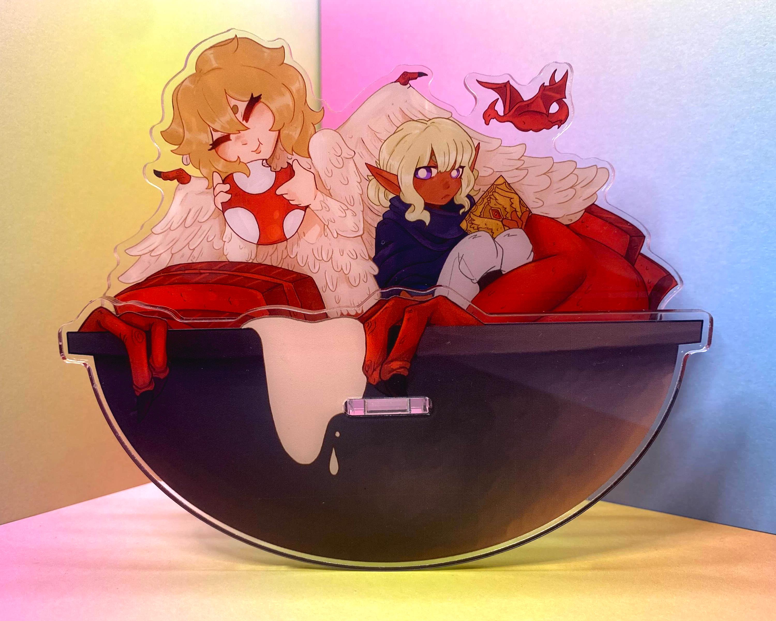 Dungeon Mushi - Tumblr Standee ( Falin/ Thistle - Main Group ) - Etsy