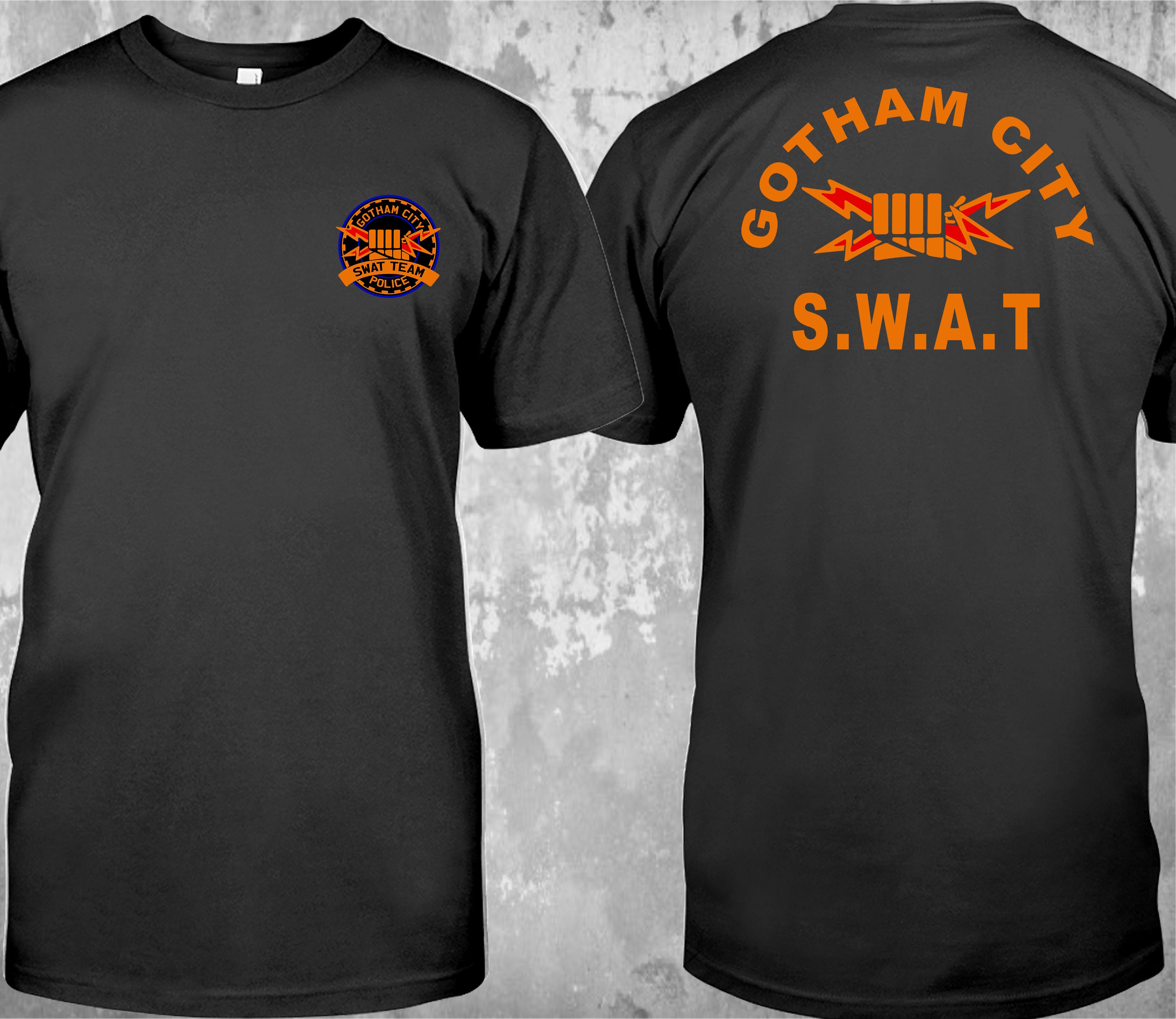 New Police Department Gotham SWAT US United Special Force T-shirt - Etsy