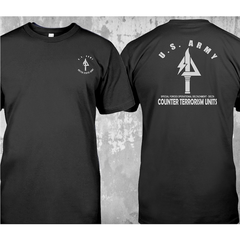 New Delta Force Army Soldier Military Special Force T-shirt - Etsy