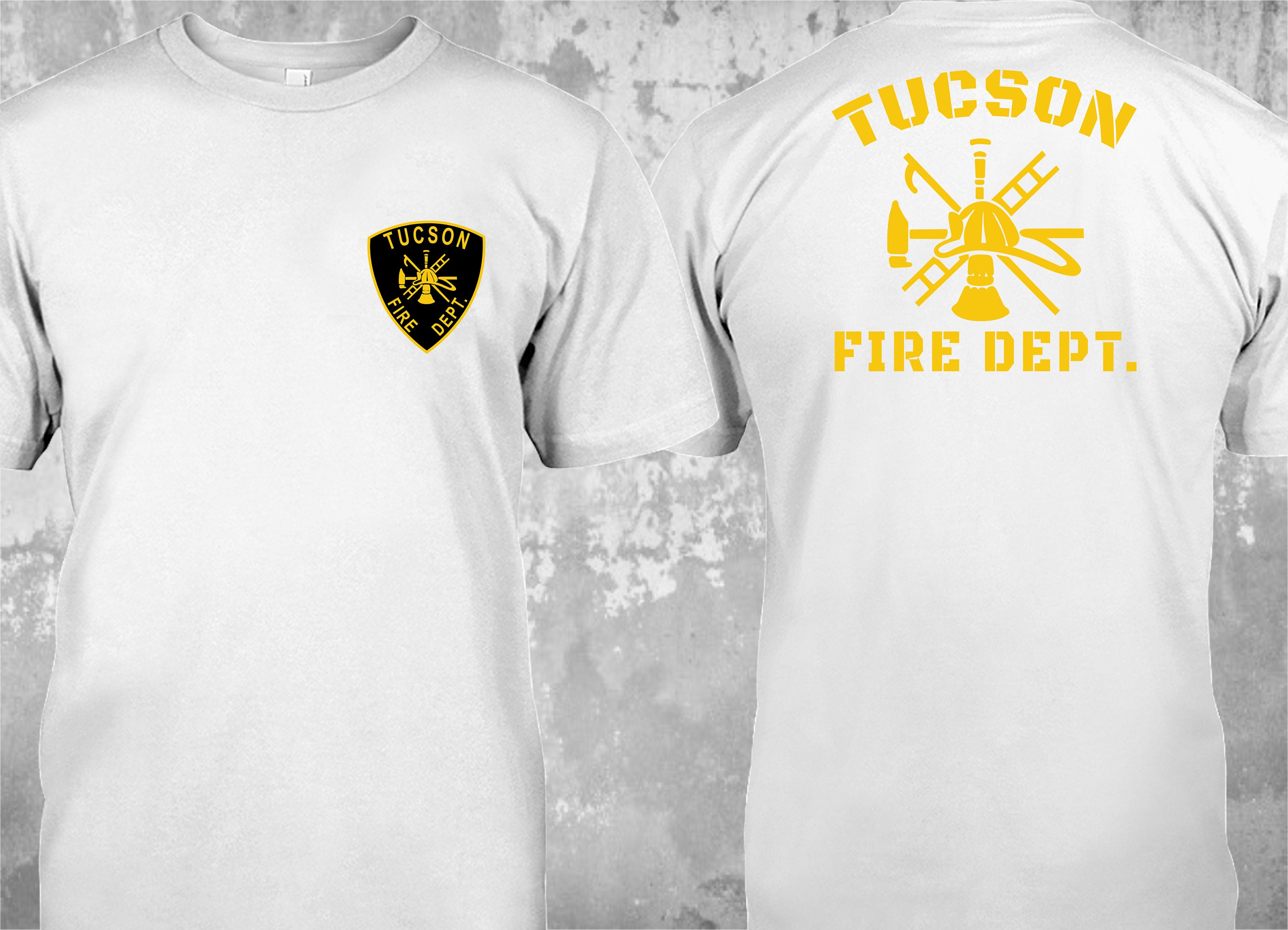 New Tucson Arizona Fire Department Firefighter Fighter Rescue Tshirt - Etsy