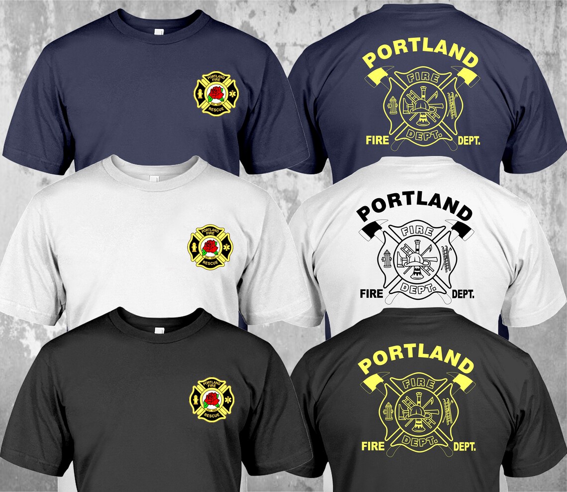 New Fire Department Portland Oregon Unites States Firefighter Fighter ...