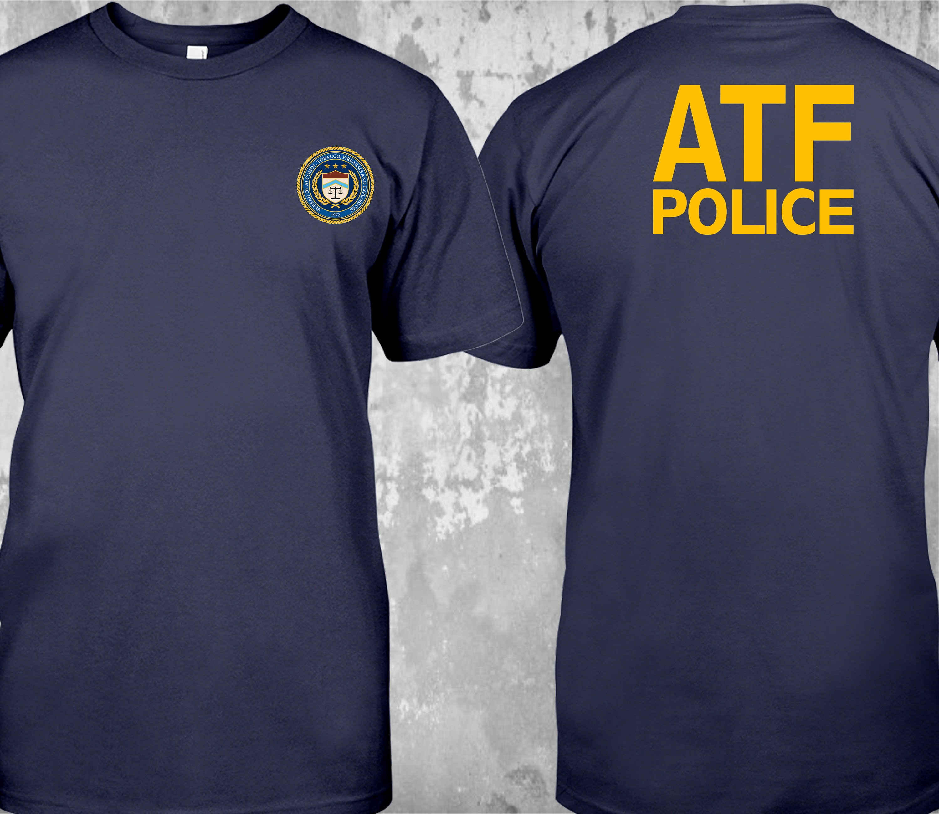 New Police Department Police ATF Bureau of Alcohol Tobacco Firearms US ...