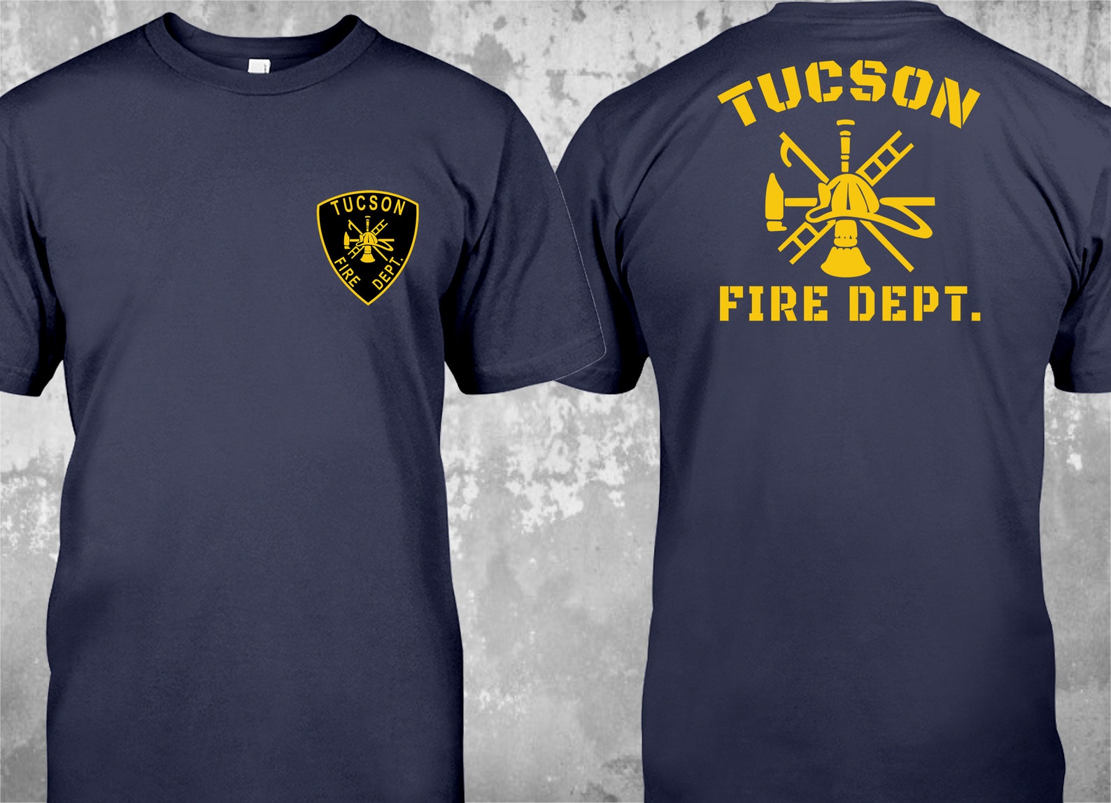 New Tucson Arizona Fire Department Firefighter Fighter Rescue Tshirt - Etsy