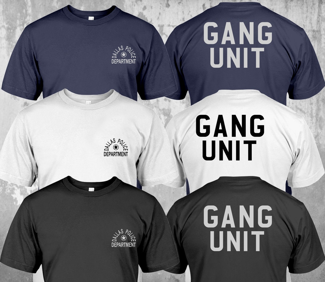 New Police Department Dallas Gang Unit US Unites States Special Force ...