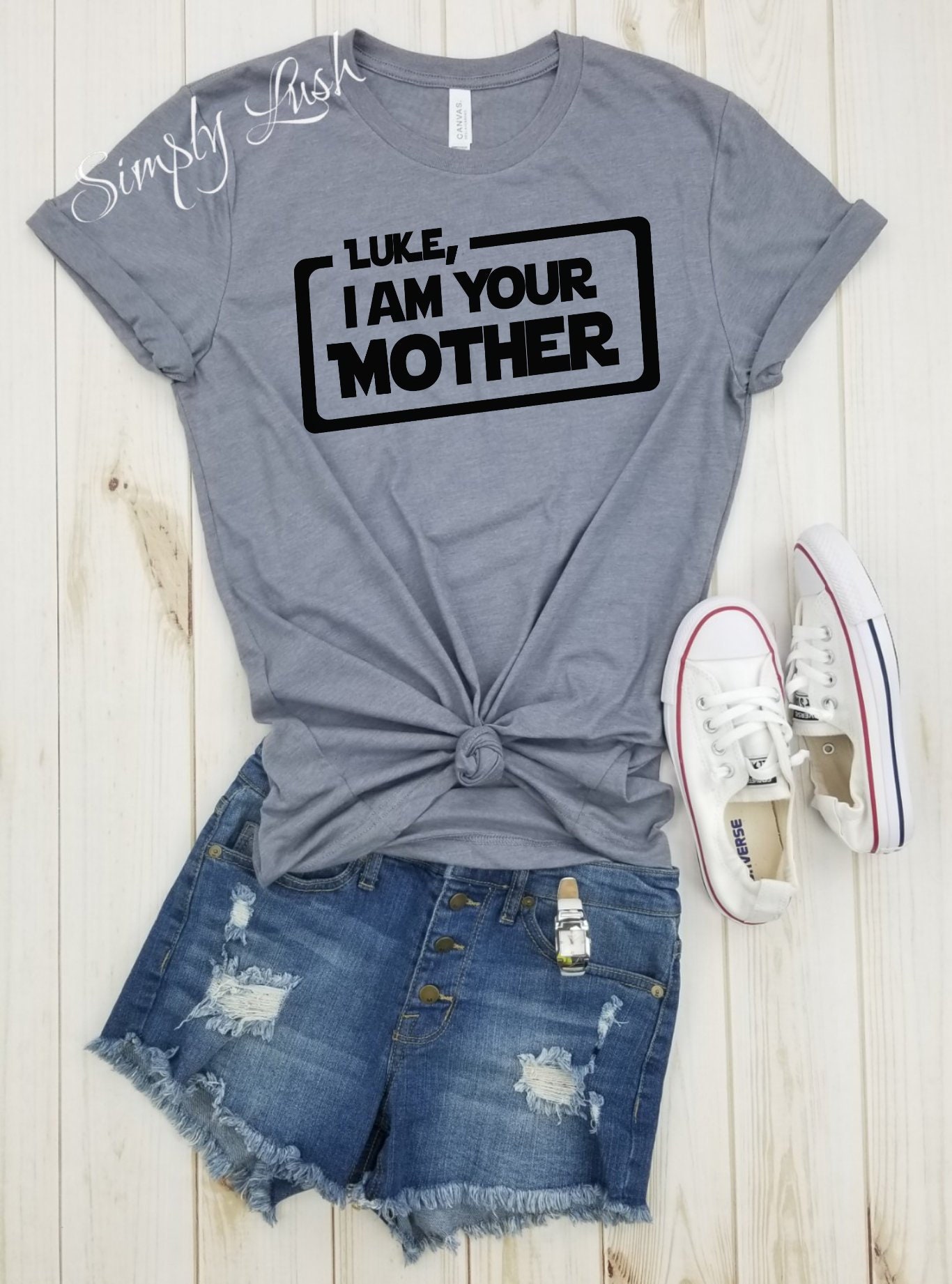 Luke I Am Your MOTHER Shirt Star Wars Movie Disney Unisex | Etsy