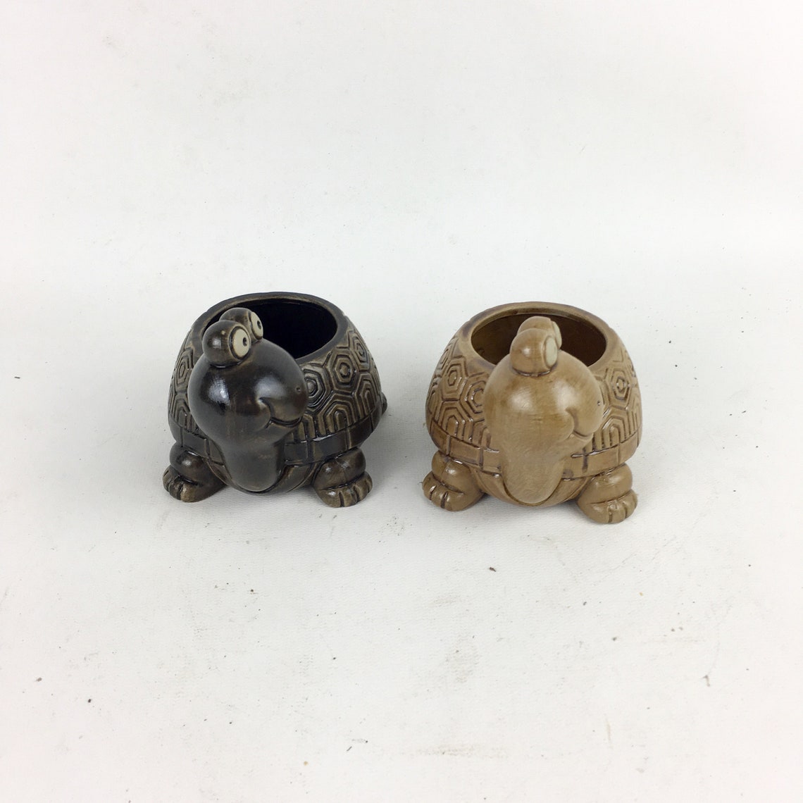 Pottery Cute Turtle Animal Planter Indoor Plants Small | Etsy