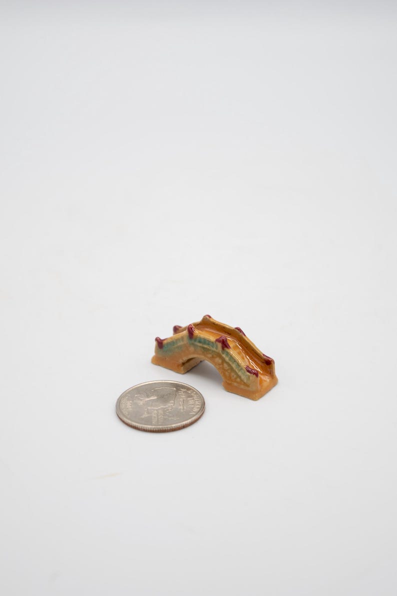Mini Ceramic Bridge: Handcrafted Bonsai Fairy Garden Decor - Etsy