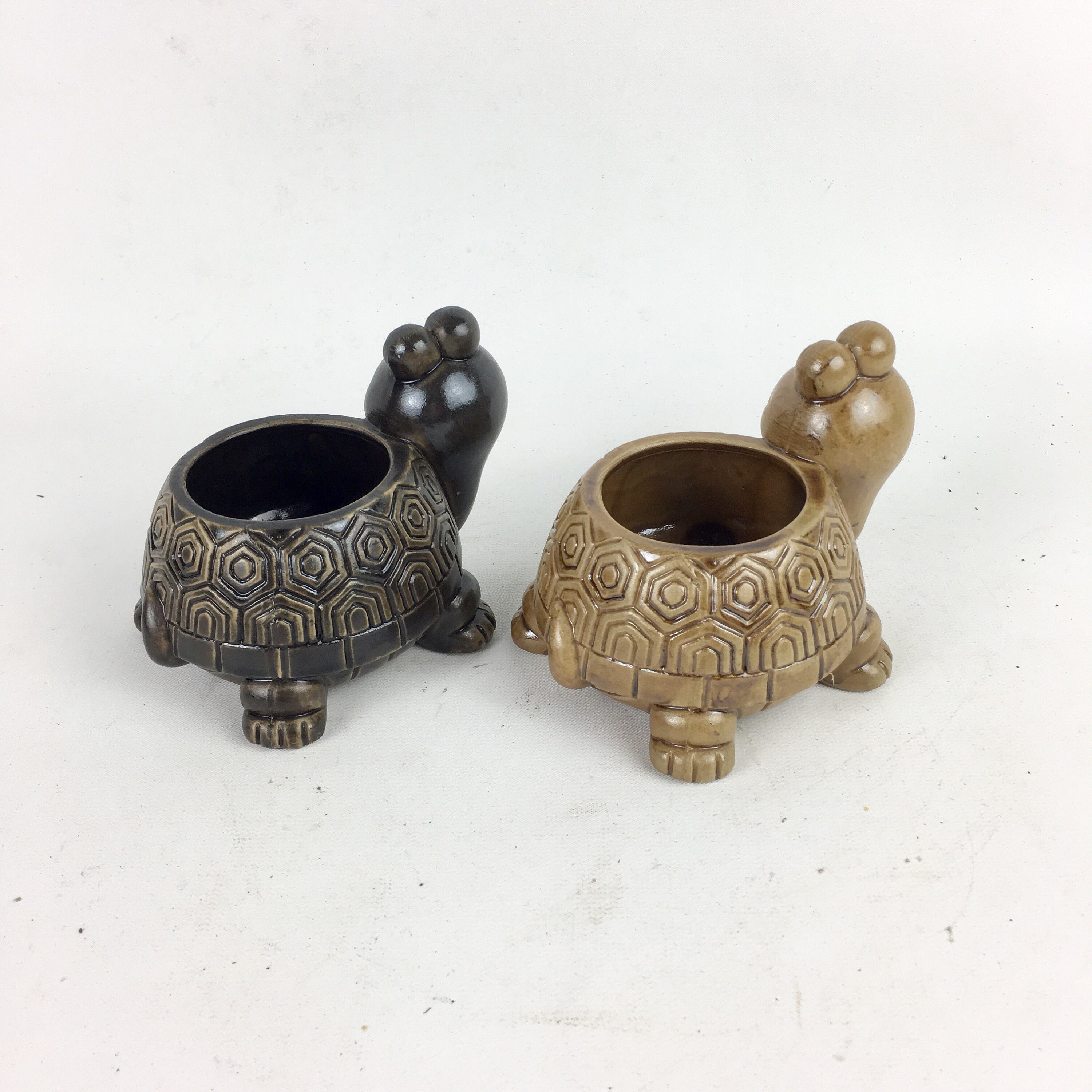 Pottery Cute Turtle Animal Planter Indoor Plants Small | Etsy