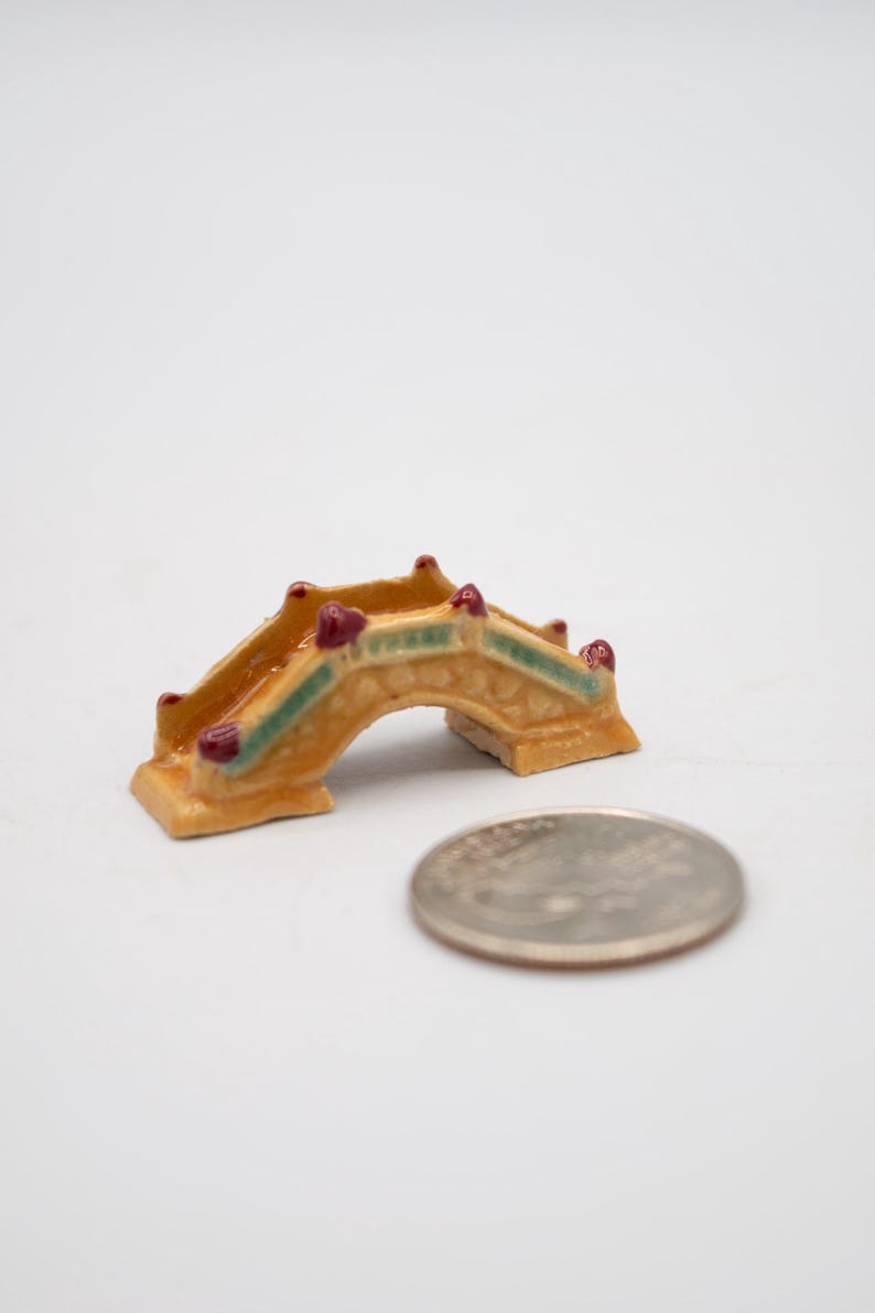 Mini Ceramic Bridge: Handcrafted Bonsai Fairy Garden Decor - Etsy