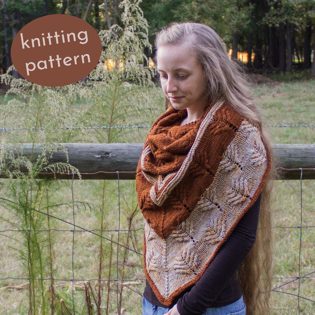 Cozy Shawl Knitting Pattern // Hand Knit Cabled Shawl With Fringe ...