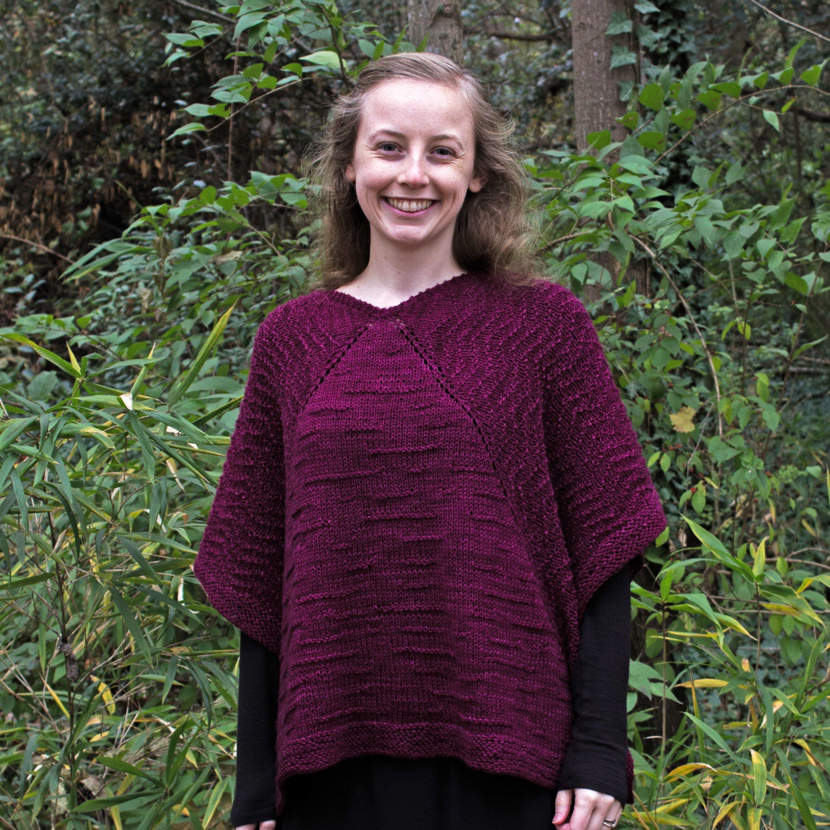 Cozy Shawl Knitting Pattern // Hand Knit Textured Shawl // Unique Shawl ...