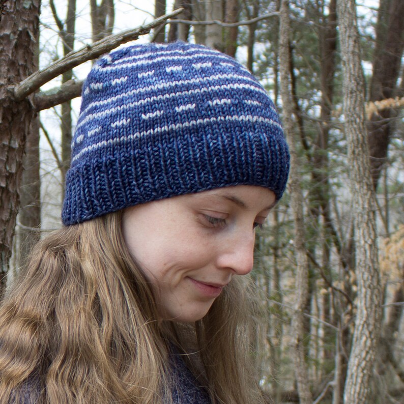 Hat + Cowl Knitting Pattern Set // DK Weight Hat and Cowl // Easy to ...