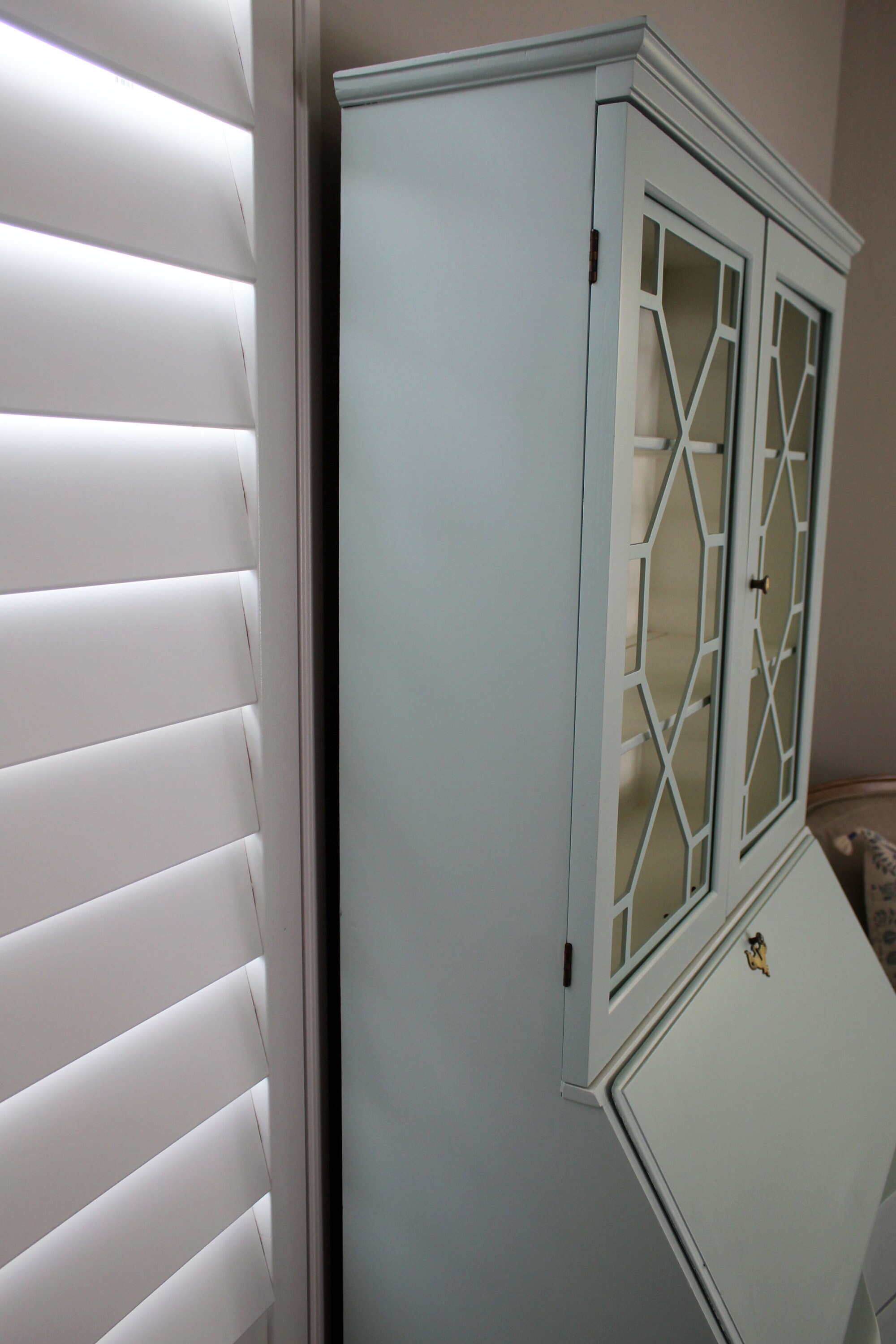 SOLD Example Only. Antique Blue Secretary Desk - Etsy