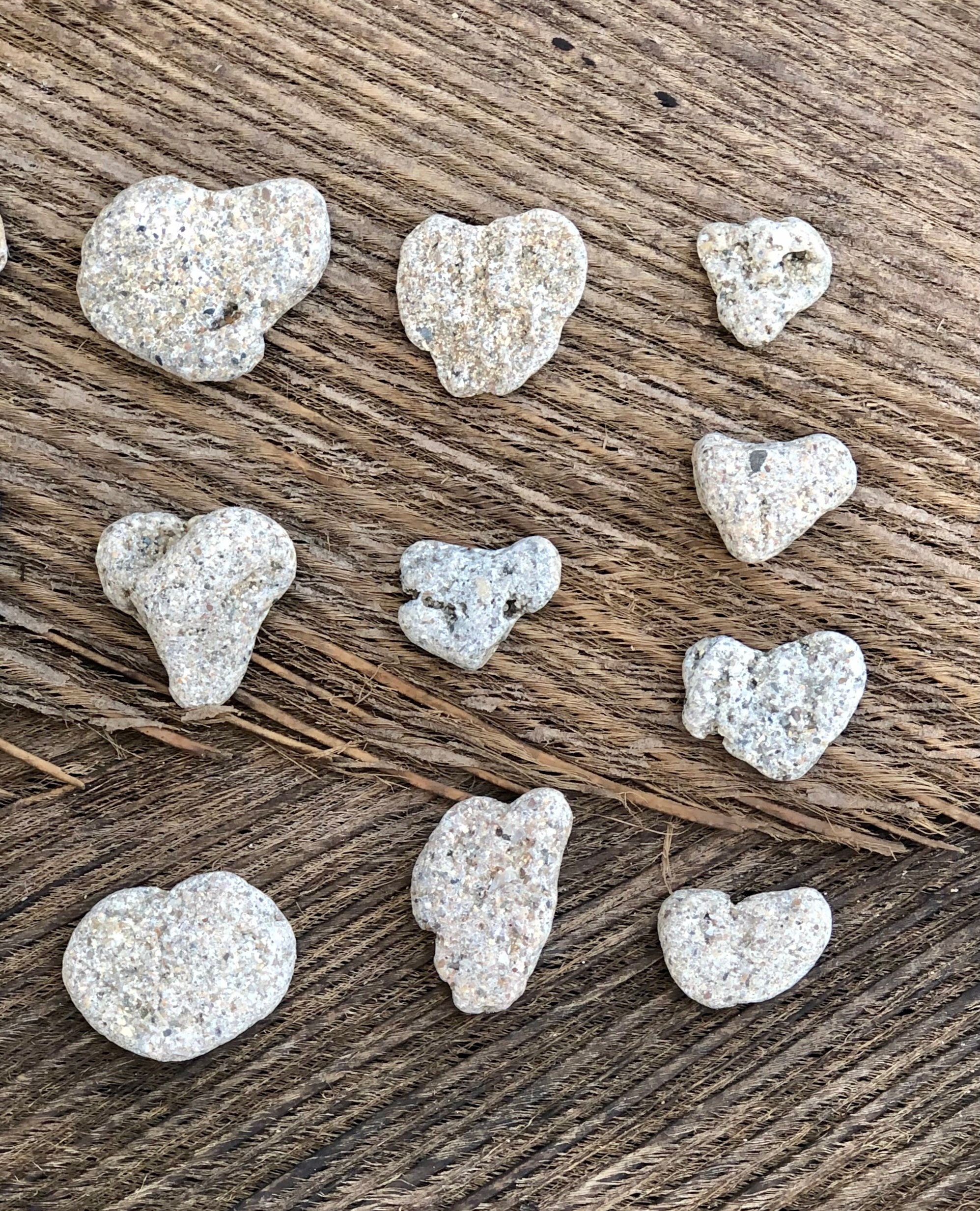 Heart Shaped Natural Rocks - Etsy