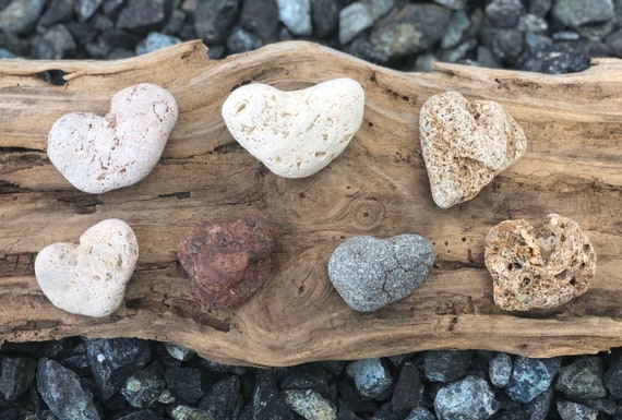 Heart Shape Rocks | Etsy