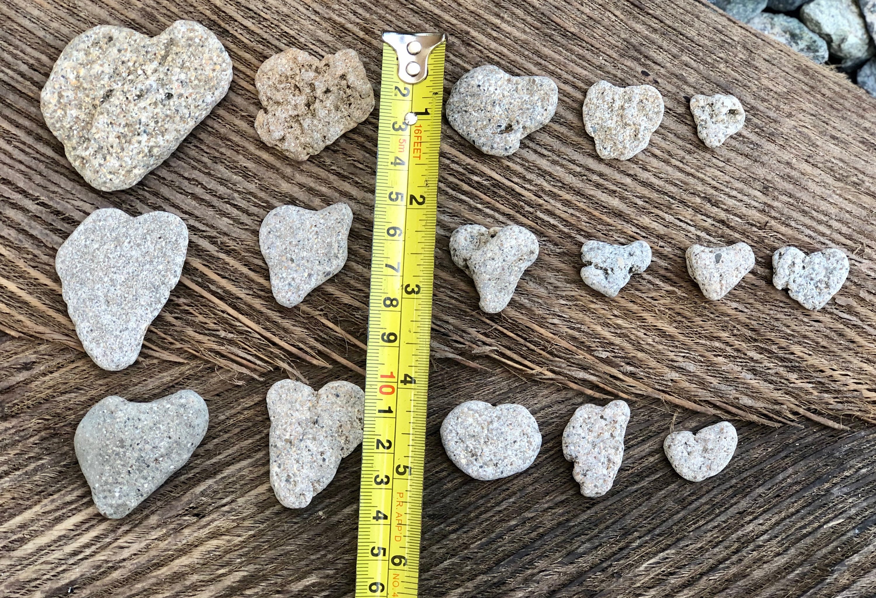 Heart Shaped Natural Rocks - Etsy