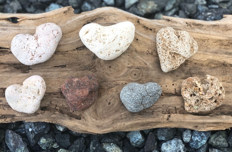 Heart Shape Rocks | Etsy