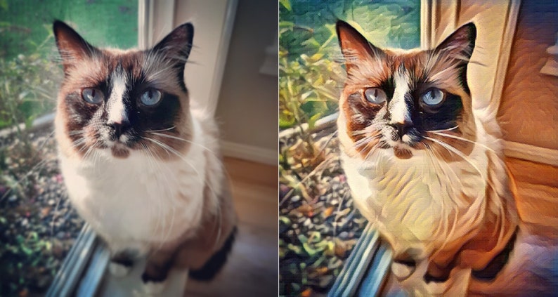 Custom Digital Pet Portraits - Digital File With Painted Effect - Etsy