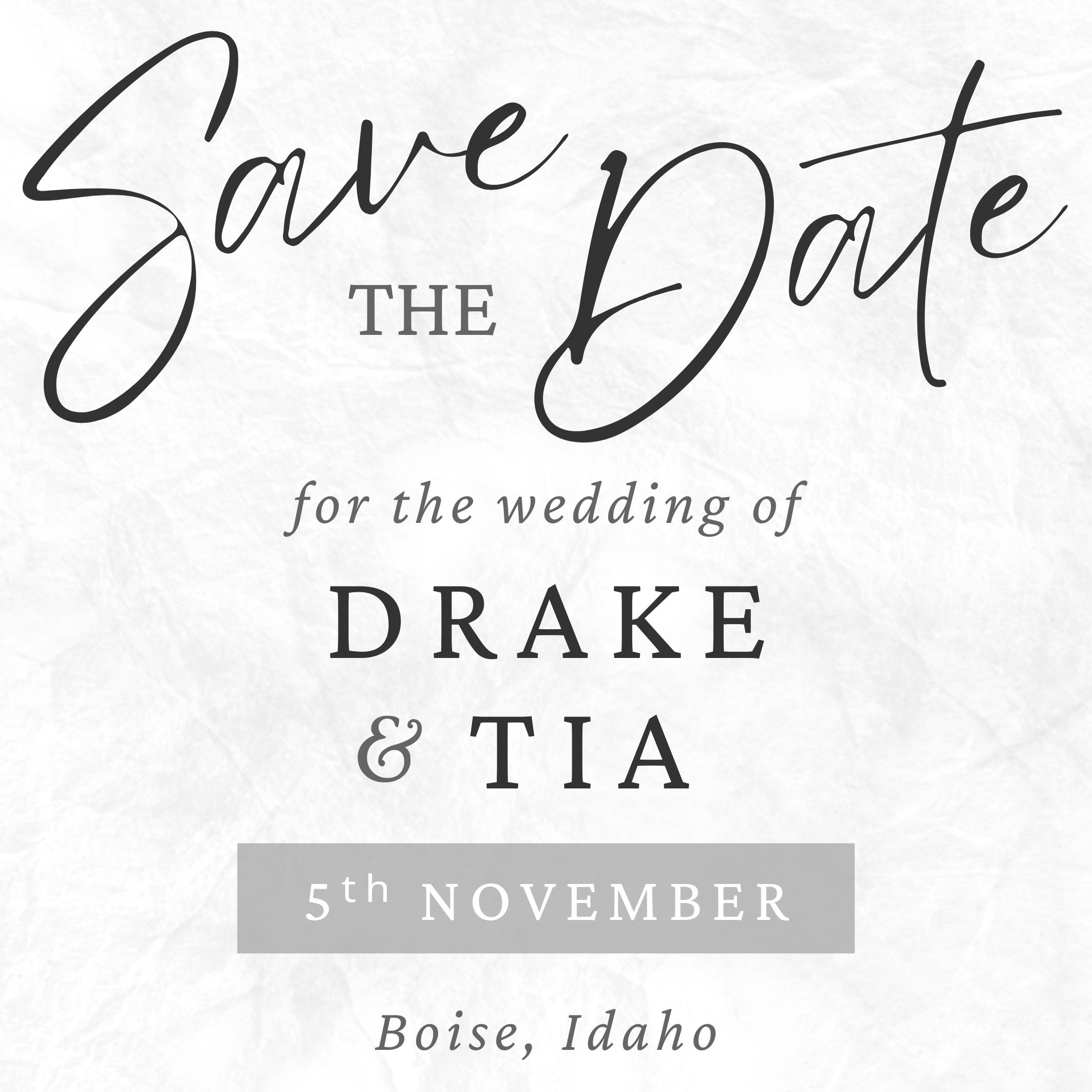 Modern Save the Dates - Fully Editable and Custom - Etsy