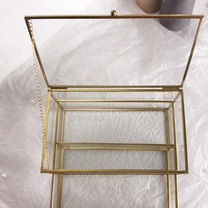 Bronze Rectangular Jew Box Cuboid Bronze Glass Container - Etsy