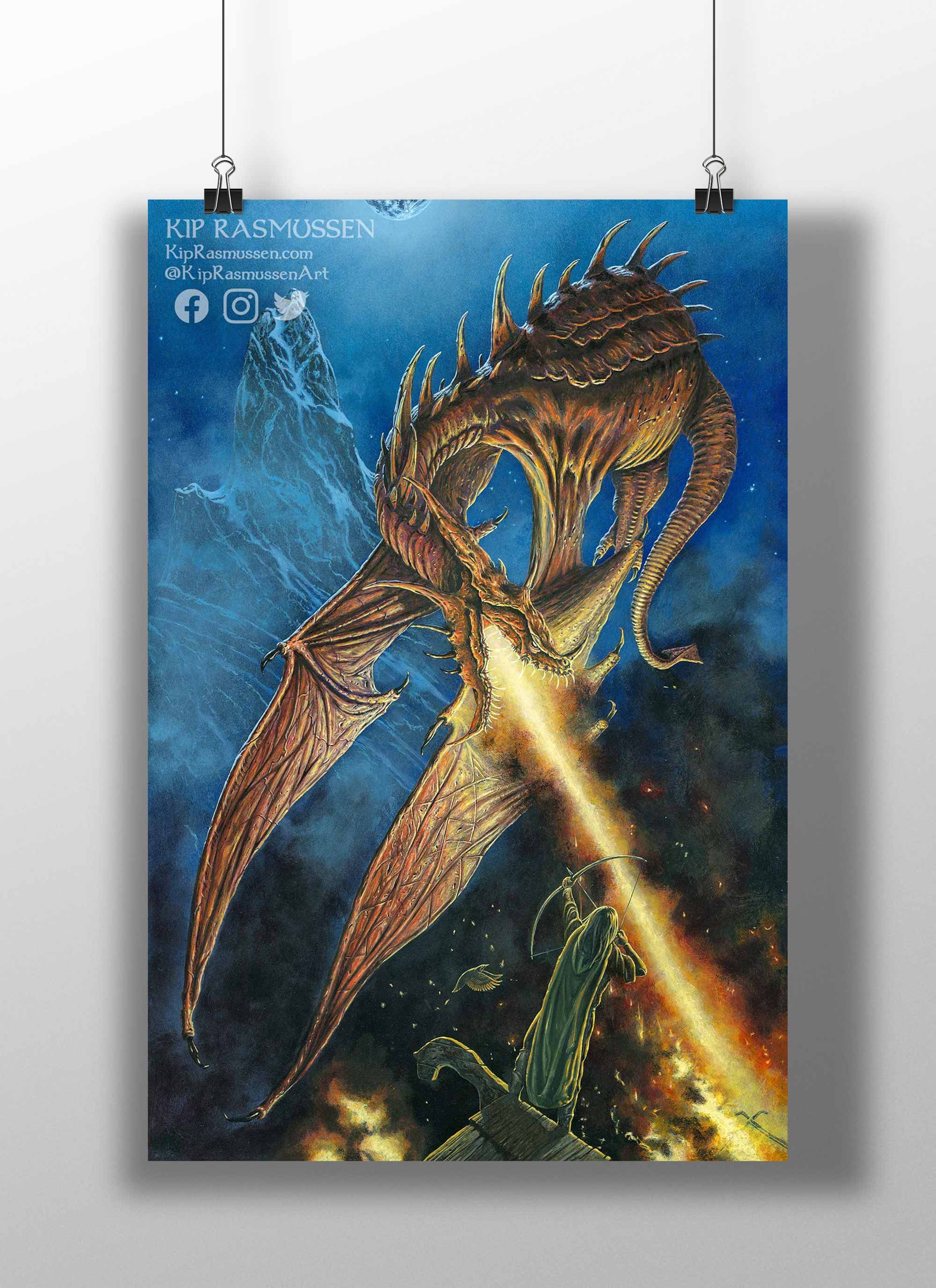 Tolkien Art Print the Lord of the Rings the Hobbit the - Etsy