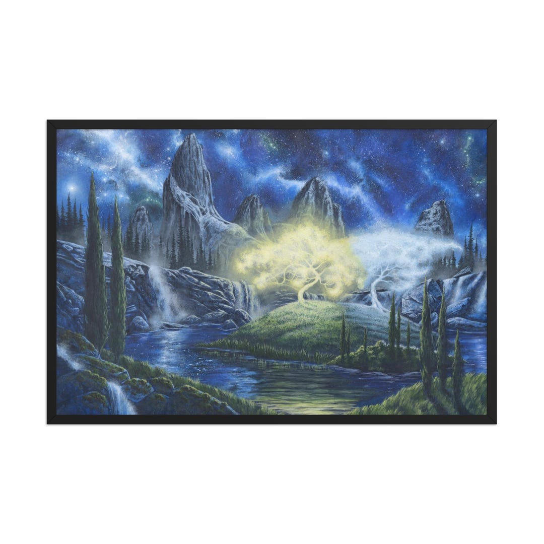 Tolkien Art Print, the Lord of the Rings, the Hobbit, the Silmarillion ...