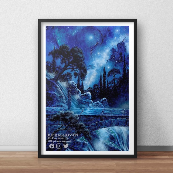 Tolkien Art Print the Lord of the Rings the Hobbit the - Etsy