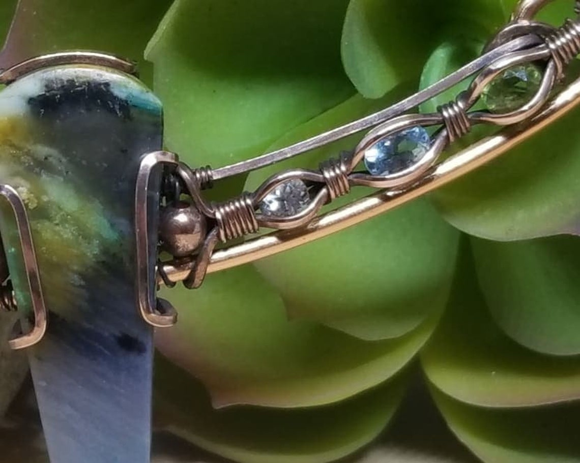 TUTORIAL Tapered Bar Pendant or Cuff | Etsy