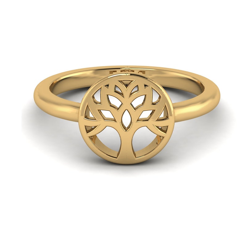 Tree of Life Ring, Spiritual Ring, Tree of Life Ring Band, Bridesmaid ...