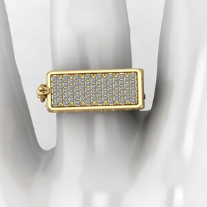 Antique Unique Openable Poison Box Ring Vintage Art Deco Ring ...