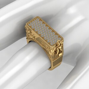 Antique Unique Openable Poison Box Ring Vintage Art Deco Ring ...