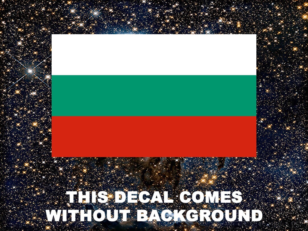 Bulgaria Flag, Bulgarian Decor, Bumper Stickers for Car, Laptop, Cell ...