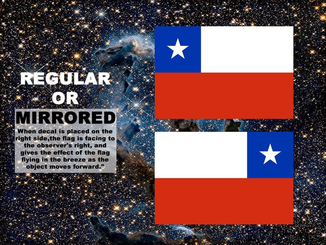 Chile Flag, Chilean Decor, Bumper Stickers for Car, Laptop, Cell Phone ...