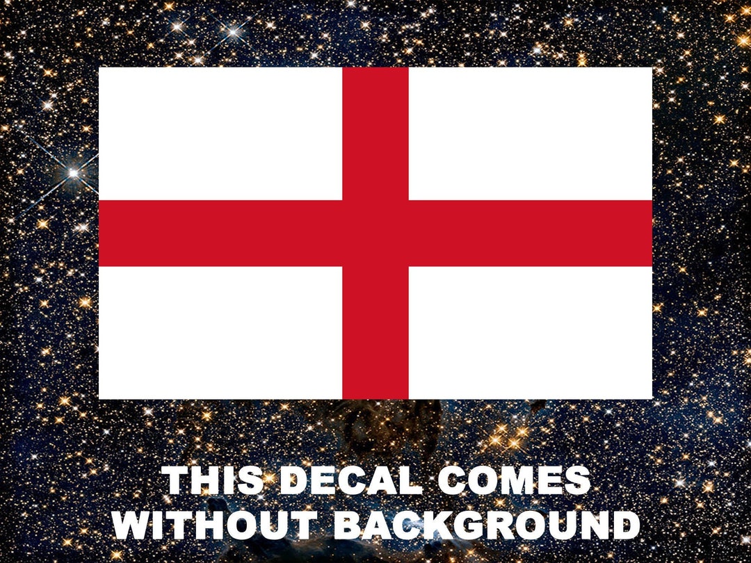 England Flag, English Decor, Bumper Stickers for Car, Laptop, Cell ...