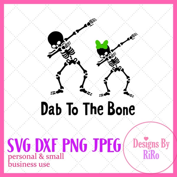 Dabbing Skeleton Svg - Etsy