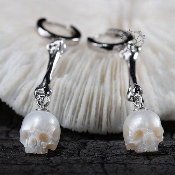 Skull Earrings - Etsy