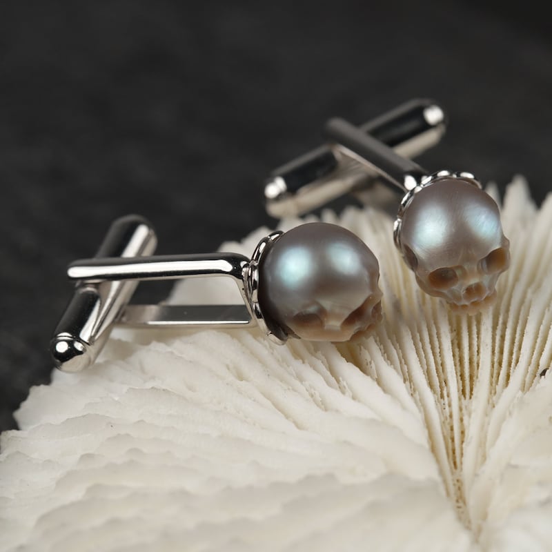 Skull Cufflinks - Etsy