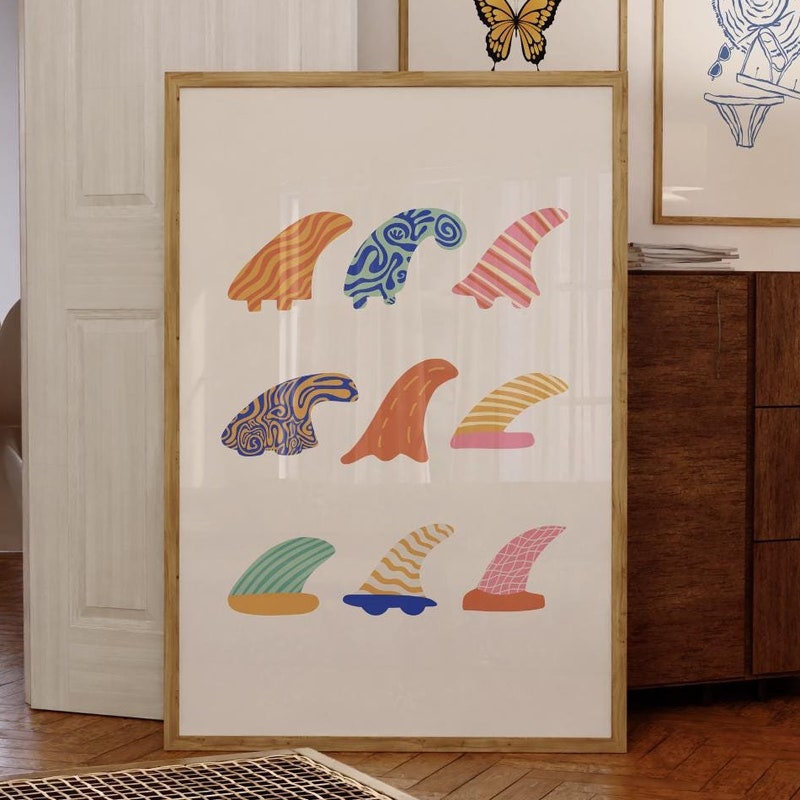 Surfboard Fin Art Prints - Etsy