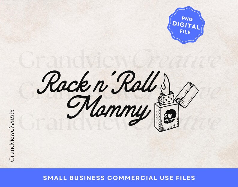 Punk Rock Mommy Parent Club PNG Digital File, Mothers Day PNG, T-shirt ...