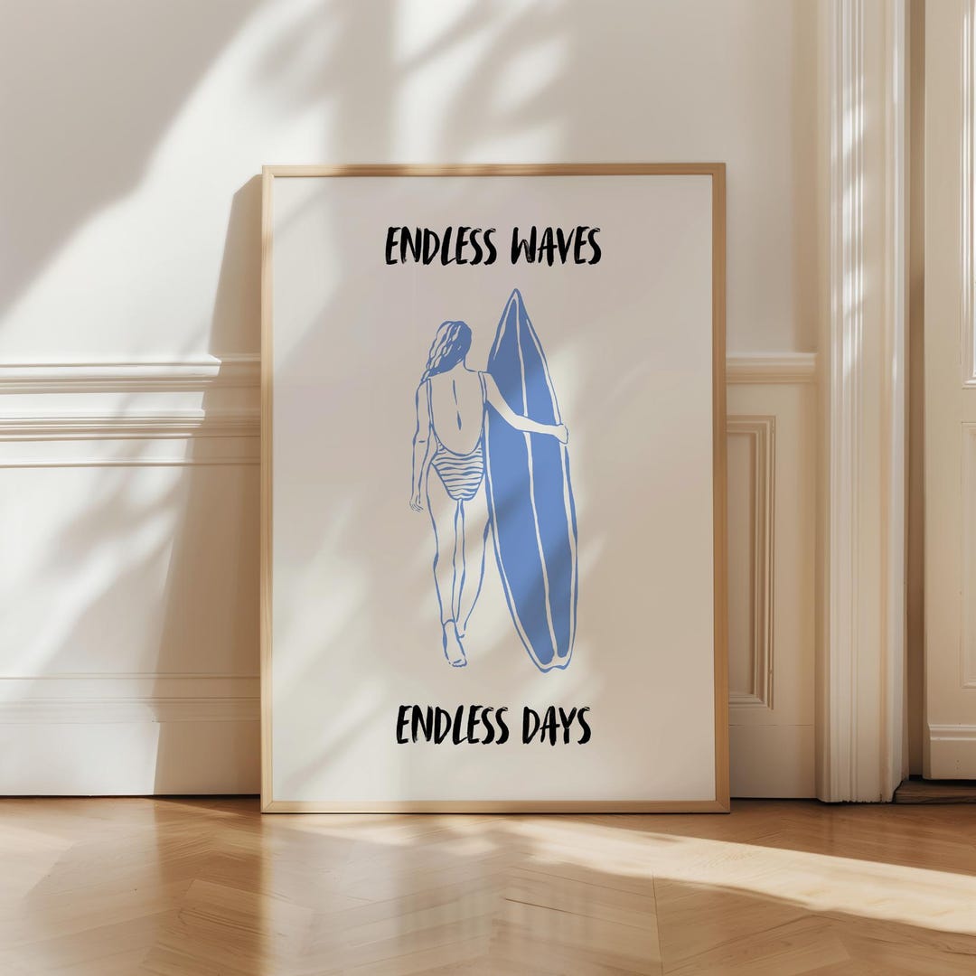 Meet Me by the Sea Poster, Summer Beach Coastal Art Typography Poster ...